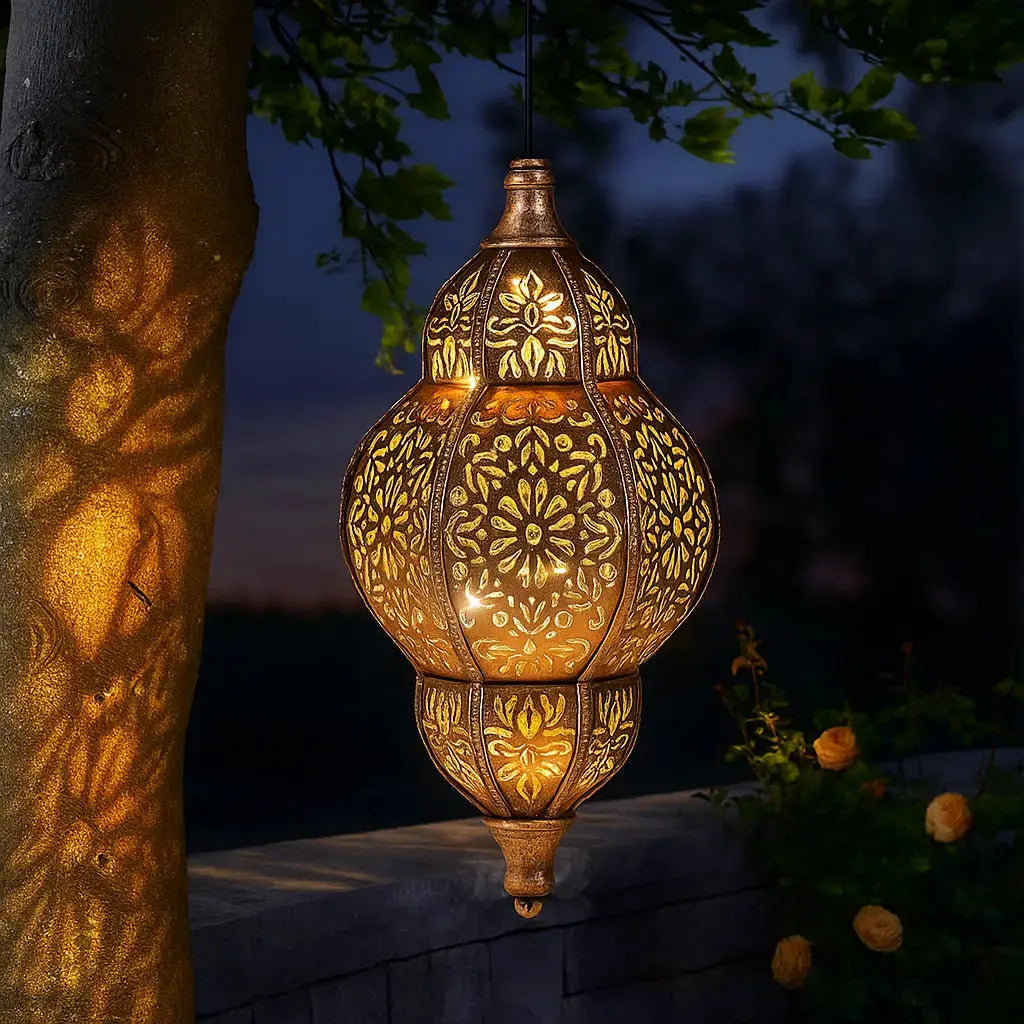 Moroccan Solar Lanterns™ — Effortless Warm Glow That Transforms Your O ...