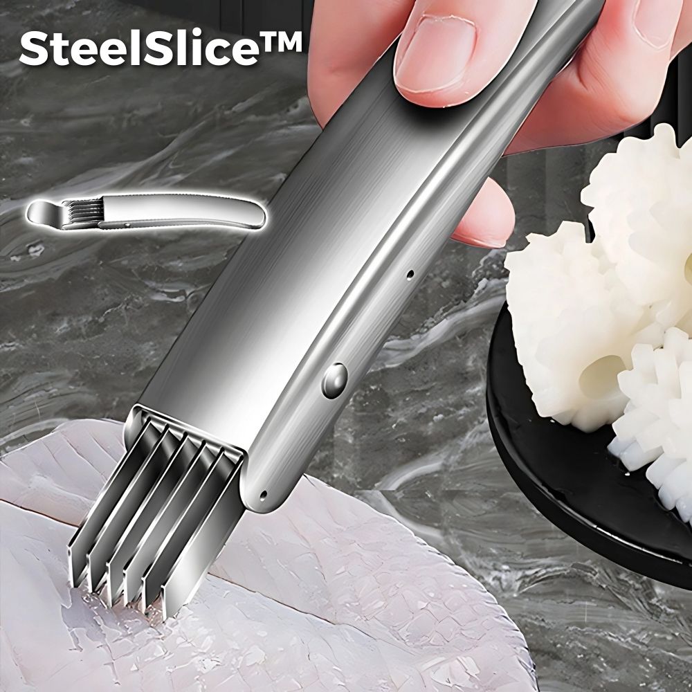 1+1 Free | SteelSlice - The Ultimate Kitchen Tool You Need! – Livoram